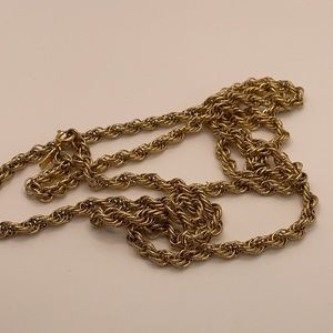 Monet | Jewelry | Vintage Monet Gold Chain Necklace 39 | Poshmark